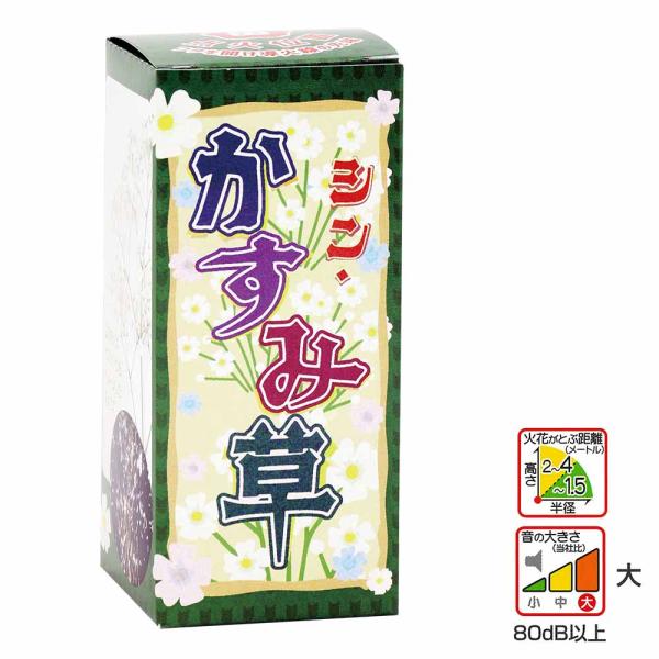 点火した瞬間、まるで抱えきれないほどの「かすみ草の花束」が夜空に現れたかのような錯覚に陥ります。繊細に弾ける白銀の火花が幾重にも重なり合い、ふんわりと広がる様子は、まさに光で編まれたブーケそのもの。ひとつひとつの光の粒が、可憐な花びらのよう...