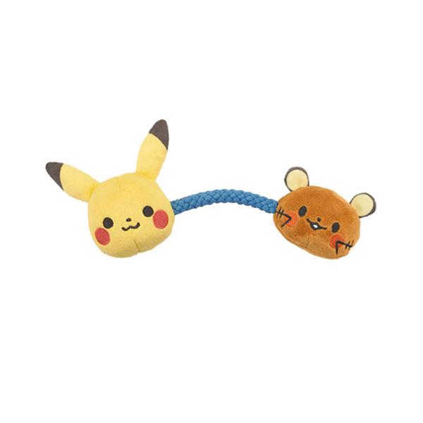 ポケモンのベビー向けブランド"モンポケ”からはじめてのベビー玩具シリーズが登場！ピカチュウとデデンネがひもでつながったラトルです。 ピカチュウに入っているリンリン鈴、デデンネに入っているがらがらラトルの2つの音を、ひもをにぎったり、振ったり...