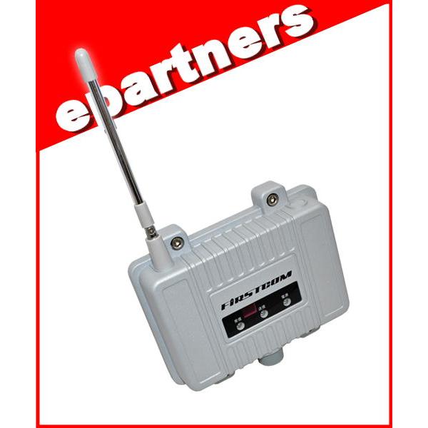 赤外線リモコンで手軽にON/OFF、中継設定が可能・堅牢な防水仕様● 受信波421MHz帯と、送信波440MHz帯。  2つの周波数を使った半複信方式です。● 中継器の設定・制御は付属の赤外線リモコンで操作 （実用新案登録第3159053号...