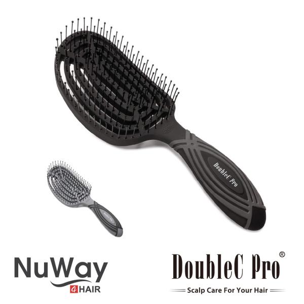 NuWay4HairDoubleC Proブラック DCP-BKグレー DCP-GYニューウェイフォーヘア２つの曲線が作り出す“うるツヤ髪”へDoubleC Proは、デタングリング、ブロードライ、スタイリング、スカルプケアまで行える独自開...