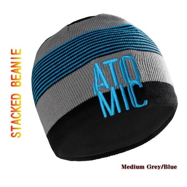 AMT STACKED BEANIE◆日本正規品　新品 /ATOMIC 2016 Color◆ Medium Grey/BlueSize◆ Free