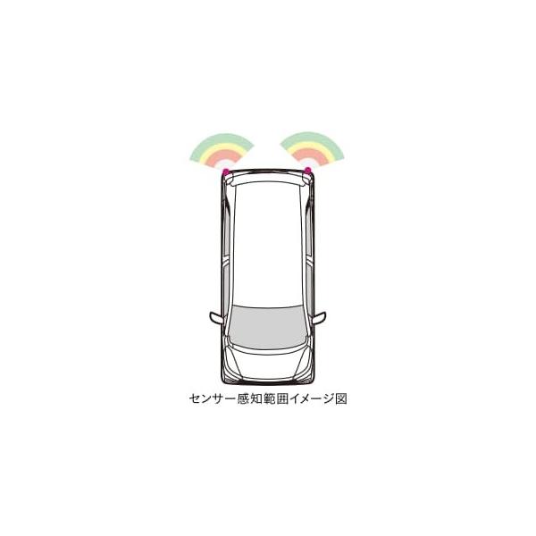 ■適合年式年式：H30年4月〜R1年7月■適合型式DBA-JH1(2WD)DBA-JH2(4WD)■グレード[N-WGN]C／G／G・L／G・T[カスタム]G／G・L／G・T■商品詳細後方の障害物を感知、2つのセンサーでリアバンパーの後方左...