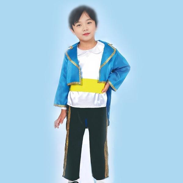 誕生日や発表会にぴったり！なりきり衣装セット！【仕様】サイズ／ブラウス着丈約40cm×肩幅約28cm×袖丈約33cm、パンツウエスト約38〜76cm×総丈約55cm×股下約35cm、ジャケット着丈約48cm×身幅約29cm×袖丈約31cm、...