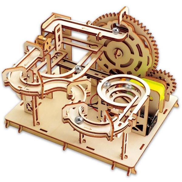 お子様向けの工作キットとして・・・大人が作ってお子様へおもちゃのプレゼントとして・・・手作り作品は、素敵な思い出もつくります。【仕様】対象年齢／9歳以上サイズ／完成サイズ20cm×20cm×15cm重量／約550g素材／ポプラベニヤ、鉄【時...