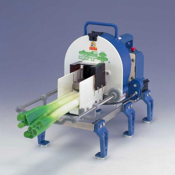 千葉工業所　電動ネギ平　★白ネギ専用　100V　寸法：幅470mm × 奥行240mm × 高さ360mm　★白ネギ専用　送料：無料 (メーカーより)直送保証：メーカー保証付