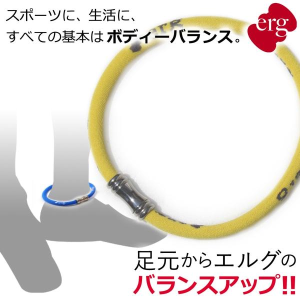 【発売日：2018年04月20日】［サイズ］S（22cm）/ M（24cm）/ L（26cm）［カラー］イエロー［素　材］アンクレット本体：メディカルシリコン、ファブリック 　　　　 アタッチメント：ステンレス、マグネット ※日本製以前から...