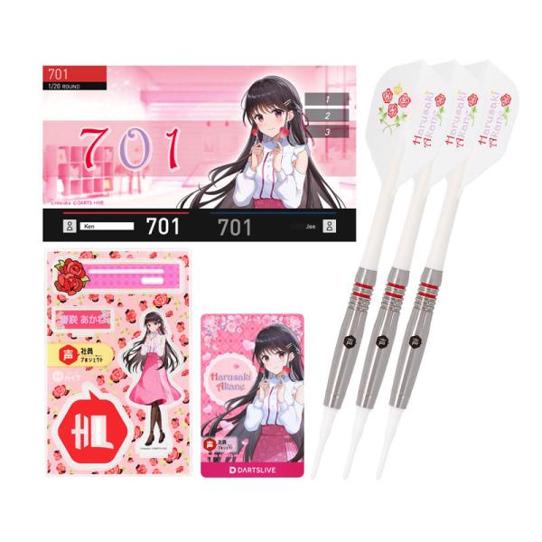 【発売日：2025年05月27日】新感覚！恋愛シミュレーションダーツセットが登場！？声社員プロジェクト“褒め”ボイスダーツセット 〜Happy Ears Collection〜ダーツセットに付属のライブエフェクト/ダーツライブテーマに豪華な...