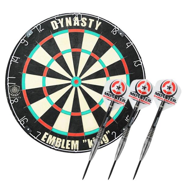 【MONSTERダーツ タングステンハードダーツ1set3本付属！】※種類はランダムとなります。予めご了承くださいませ。■DYNASTY 【ダイナスティ】 EMBLEM KING Type-N【451】について最高級Ａグレードの麻を使用した...