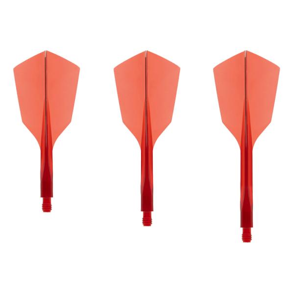 【発売日：2025年05月10日】空気抵抗を極限まで減らし、バレルの特性を最大限活かす。一体型3枚羽フライト CONDOR AXE 120 新形状ナロー（NARROW）登場。世界初 一体型3枚羽フライトCONDOR AXE120[OneOn...