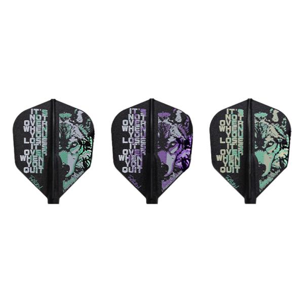 香港のRoyden Lam選手の第5弾コラボフライト！トレードマークの狼と一緒に印刷されているのは、Royden選手自身が心に留めているという好きな言葉。It’s not over when you lose. It’s over when...