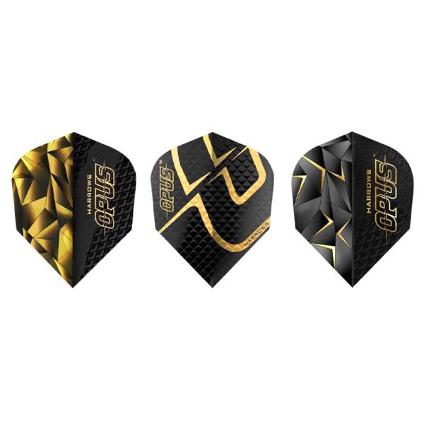 【発売日：2025年03月22日】オーパスフライトは高度なUVプリント技術と丈夫な100ミクロンのラミネートを組み合わせたフライトです。【形状】シェイプ【厚さ】100ミクロン1セット3枚入り