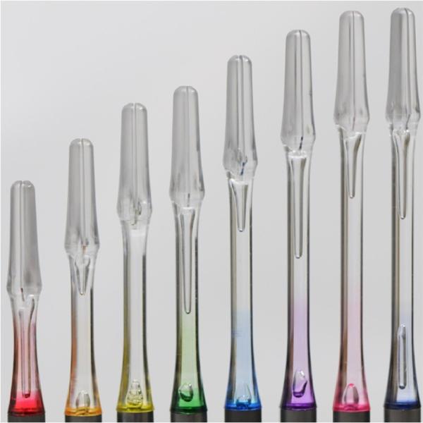 〜計算し尽くされた形状〜様々な素材を好みによって選べ、長さも7サイズから選べるオリジナルシャフト軽さ重視のトーナメントモデル、耐久力重視のプラクティスモデル零-ZERO-GradationSHAFT CLEAR(White Ravel)PR...