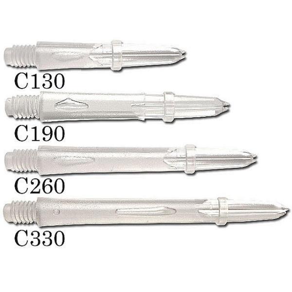 ■3本入り(Lリング付)●純国産シャフトフライトとの隙間をなくし、ティップをすべりこませ圧倒的な弾かれづらさを実現しました業　種：シャフト ] LARO SHAFT（ラローシャフト）メーカー：L-styleモデル：クリアーモデル