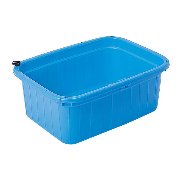 ●頑丈設計でしっかり長持ち。●ホースジョイナー付きでホースを差し込んで固定可能。【サイズ】840×620×320ｍm 【質量】3024g 【材質】ポリエチレン