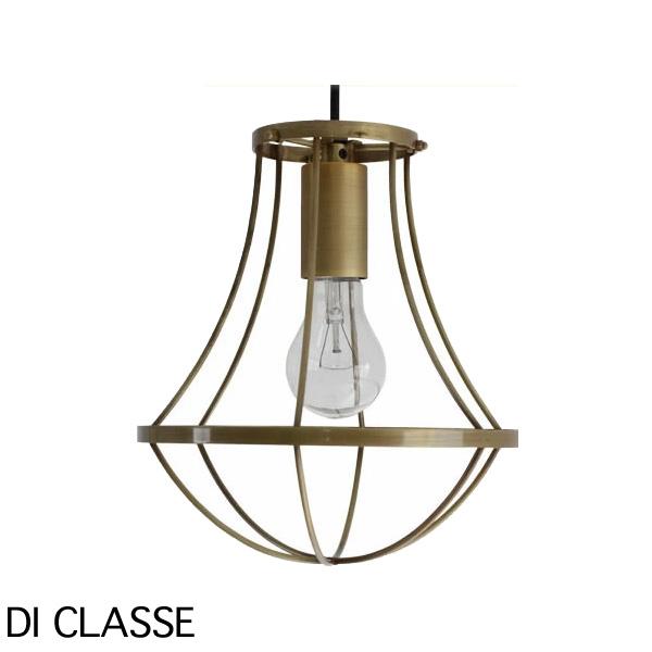 ●送料無料●メーカー：DI CLASSE ディクラッセ●Gemma-small GD ディクラッセ製ペンダントライト●型番：LP3049GD●カラー：アンティークゴールド（GD）●材質：スチール、真鍮●サイズ：シェードのサイズ：直径23×高...