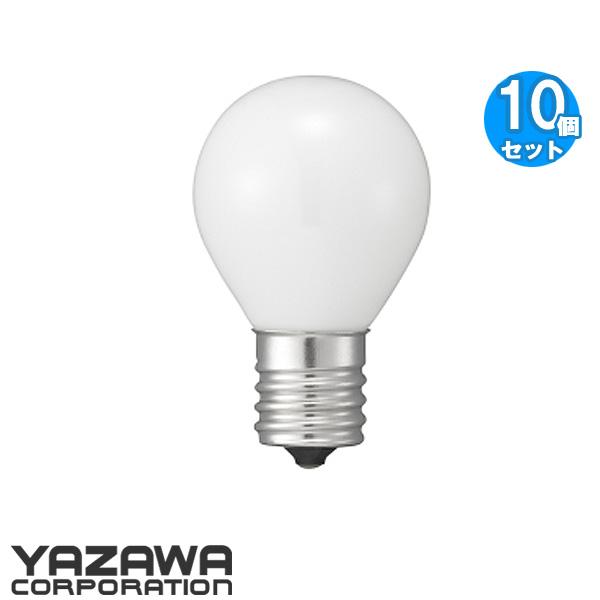 10個セット 送料無料！YAZAWA CORPORATION株式会社ヤザワコーポレーションフィラメントLED 15W S35 ミニランプ形 E17 ホワイト LDA1LG35E17WH2■スペック■品番：LDA1LG35E17WH2JANコ...