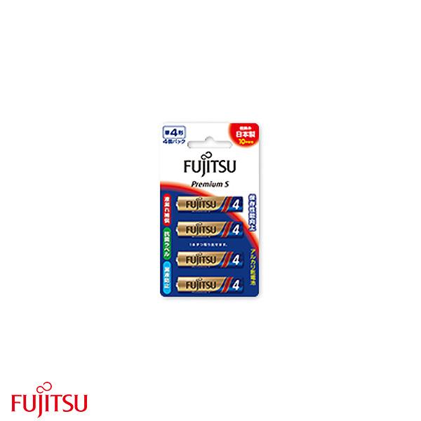 送料無料！富士通 FDKLR03PS(4B) 17-0208アルカリ乾電池 単4形 1.5VLR03PS Premium S プレミアムS 4個パックひとつ上の長持ち性能と大電流特性を両立させたアルカリ乾電池すべての機器で高性能を発揮■プレ...