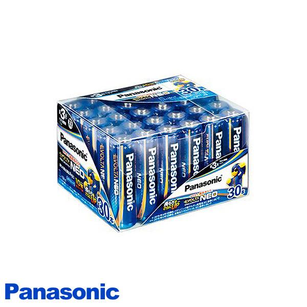 Panasonic パナソニックLR6NJ30SH アルカリ乾電池 エボルタネオ 単3×30本 LR6NJ/30SH乾電池エボルタを上回る性能を実現！単3形アルカリ乾電池で世界No.1！長もち1.エボルタNEOの長もち性能懐中電灯の使用時間...