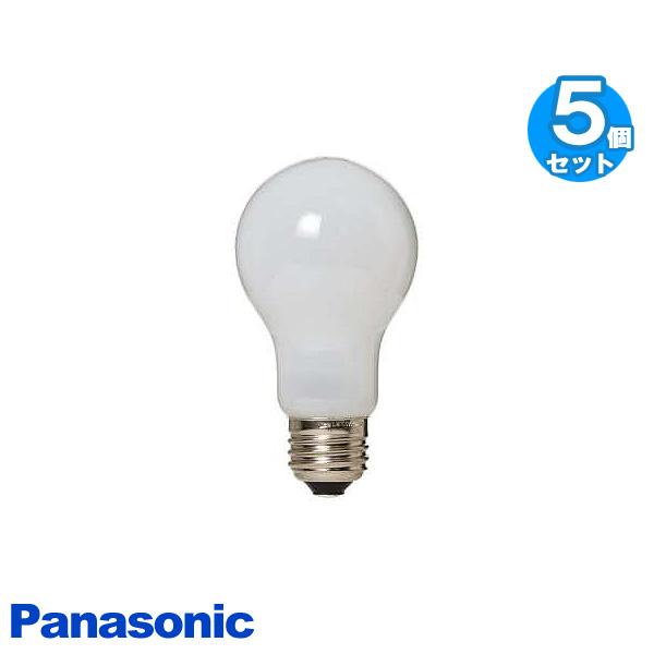 ●5個セット 送料無料！Panasonicパナソニック株式会社ライティング事業部シリカ粒子をバルブの内面に静電塗装した電球です。当社クリア電球などとくらべ、まぶしさの少ないソフトな光が得られます●品名：シリカ電球 E26口金●種別：200形...
