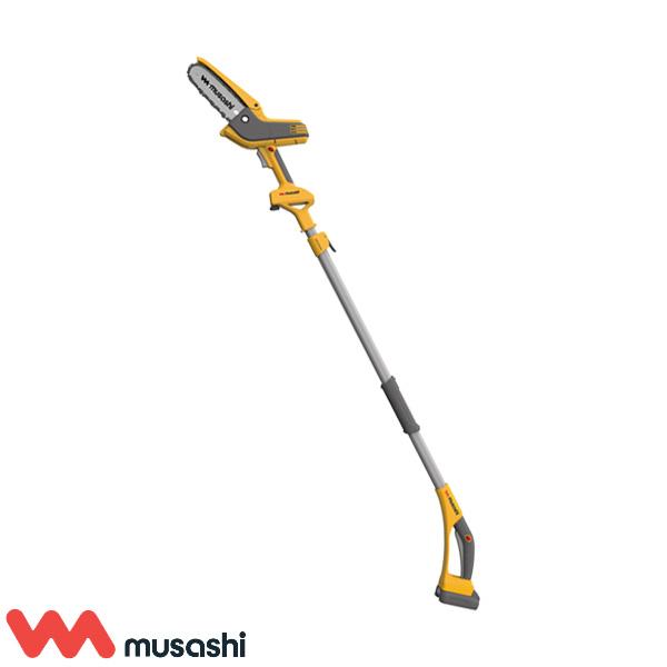 ●型番：PCS-6001●メーカー：ムサシ●品名：充電式ハンディ&amp;ポールチェーンソー●JANコード： 4954849450037●モーター：直流マグネットモーター18V●電圧:直流18V●チェーンスピード：5.9m/sec(m/秒 ...