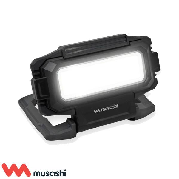 ライテックス／RITEXムサシLED 充電式マルチライト投光器型RWL-130-----------------------・コンパクトで大光量。広い照射範囲・スタンド・マグネット・手持ち・モバイルバッテリーとしても使用可能--------...