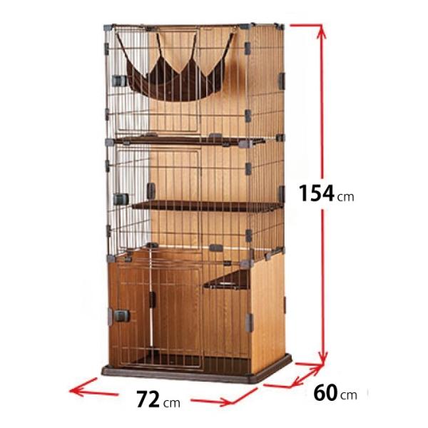 ボンビアルコン スリムキャットサークル 3段タイプ Bonbi 猫用 猫ゲージ ペット用 同梱不可 送料無料 :j4977082704538:esco shop - 通販 - Yahoo!ショッピング