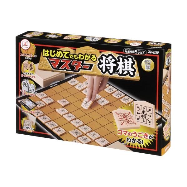 ■発送倉庫:玩具倉庫（※千葉県からの発送）■種別:おもちゃ■発売日:2010/10/07■メーカー:ビバリー■対象年齢:5歳以上■説明:将棋のルールをすぐにマスター！  マスター将棋とは… 駒の動かし方が、わかりやすく描かれているので、はじ...