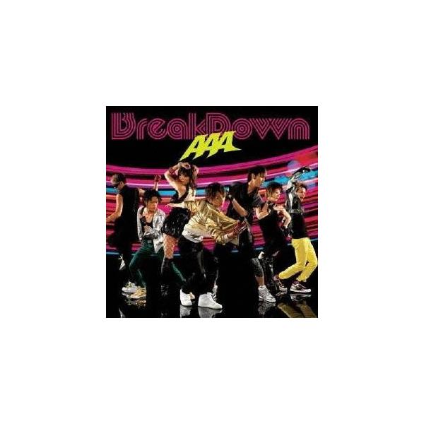 ■発送倉庫:DVD倉庫（※神奈川県からの発送）■種別:CD■発売日:2009/07/29■販売元:エイベックス・マーケティング■収録:Disc.1／01. Break Down (4:48)／02. Break your name (4:2...