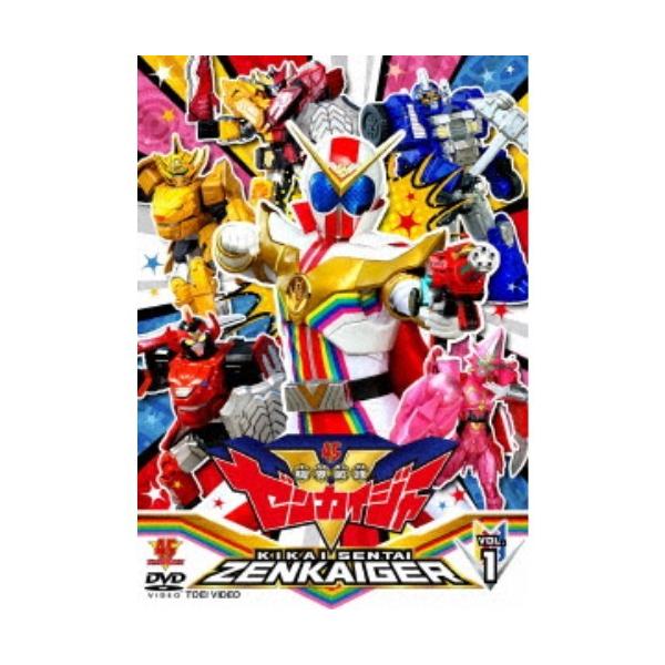 ■発送倉庫:DVD倉庫（※神奈川県からの発送）■種別:DVD■発売日:2021/08/04■販売元:東映ビデオ■説明:シリーズ解説 チェンジ全開！！／5人そろって、機界戦隊ゼンカイジャー！！  『機界戦隊ゼンカイジャー 第1カイ！ キカイ世...