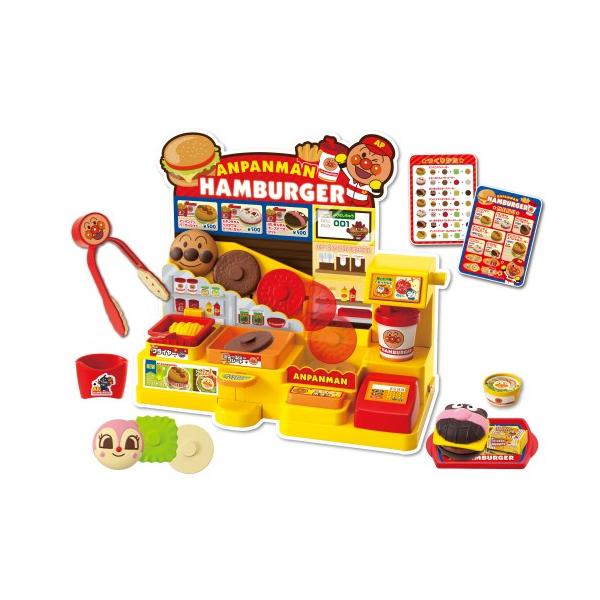 ■発送倉庫:玩具倉庫（※千葉県からの発送）■種別:おもちゃ■発売日:2021/09/30■メーカー:セガ フェイブ■対象年齢:3歳以上■説明:◆アンパンマンと一緒にハンバーガー屋さんごっこ！◆  ごっこシリーズのハンバーガー屋さんがリニュー...