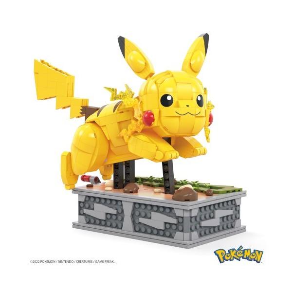 ■発送倉庫:玩具倉庫（※千葉県からの発送）■種別:おもちゃ■発売日:2022/08/31■メーカー:マテル■対象年齢:12歳以上■説明:細部まで精巧に表現された長さ約22cmのピカチュウを組み立てられるブロックセット。 岩場が再現されたディ...
