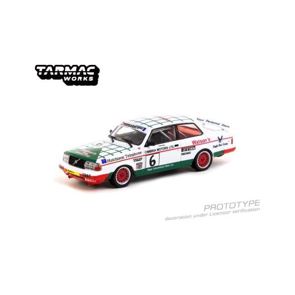 ■発送倉庫:GAME倉庫（※千葉県からの発送）■種別:ホビー■発売日:2023/06/30■メーカー:TARMAC WORKS■説明:1985年のマカオ・ギアレースに出場した「Volvo 240 Turbo #6」を1/64 スケール ダイ...