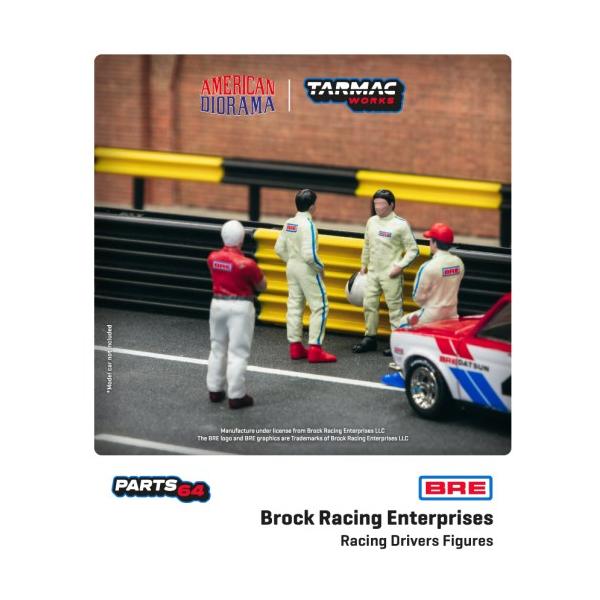 ■発送倉庫:GAME倉庫（※千葉県からの発送）■種別:ホビー■発売日:2023/02/27■メーカー:TARMAC WORKS■説明:サーキットでのワンシーンをモチーフに製作した「BREカラー」の1/64スケール フィギュア4体が入ったセッ...
