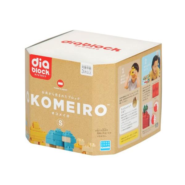 ■発送倉庫:玩具倉庫（※千葉県からの発送）■種別:おもちゃ■発売日:2023/04/22■メーカー:カワダ■対象年齢:3歳以上■説明:人と環境にやさしい、お米から生まれた新しいダイヤブロック「OKOMEIRO(オコメイロ)」誕生！！  ■食...