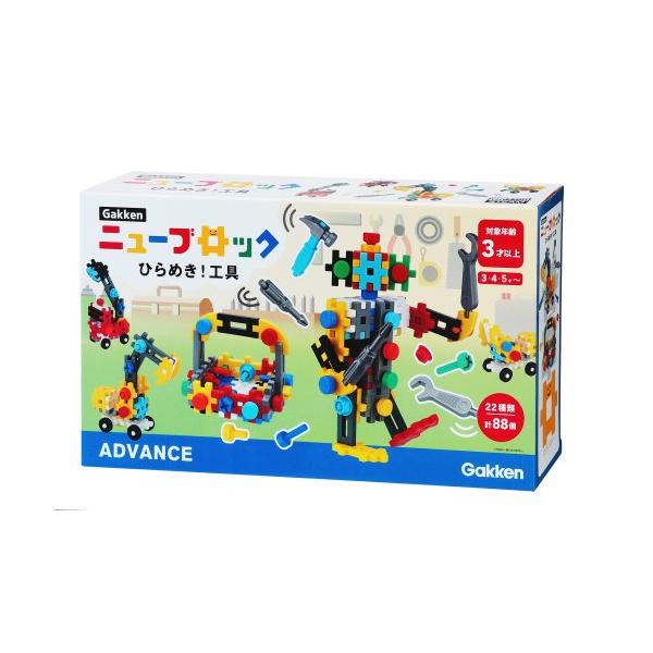 ■発送倉庫:玩具倉庫（※千葉県からの発送）■種別:おもちゃ■発売日:2023/06/21■メーカー:学研■対象年齢:3歳以上■説明:Gakkenニューブロック ひらめき！工具は精度が高いボルトやナット、ドライバーなどが入っているので、大人の...