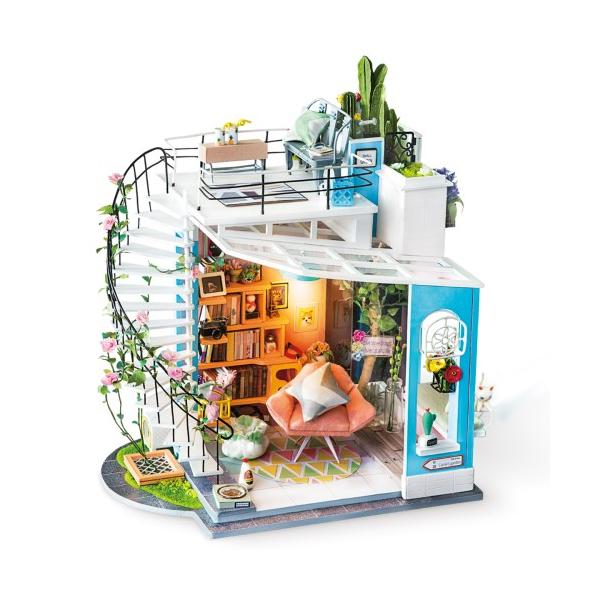 ■発送倉庫:GAME倉庫（※千葉県からの発送）■種別:ホビー■発売日:2023/09/08■メーカー:プラザクリエイト■対象年齢:14歳以上■説明:らせん階段の先には、空をひとり占めできる最高のルーフトップ。  つくるんです(R)ミニチュア...