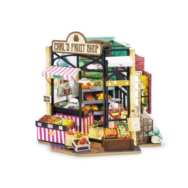 ■発送倉庫:GAME倉庫（※千葉県からの発送）■種別:ホビー■発売日:2023/09/08■メーカー:プラザクリエイト■対象年齢:14歳以上■説明:つくるんです(R)ミニチュアハウス・ドールハウスDIYキット「フルーツショップ」  フルーツ...
