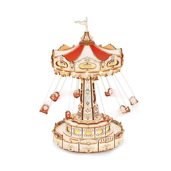 ■発送倉庫:GAME倉庫（※千葉県からの発送）■種別:ホビー■発売日:2023/09/08■メーカー:プラザクリエイト■対象年齢:14歳以上■説明:動く！音楽が流れる！LED付きウッドパズル  Robotime社の人気の3Dウッドパズルが日...