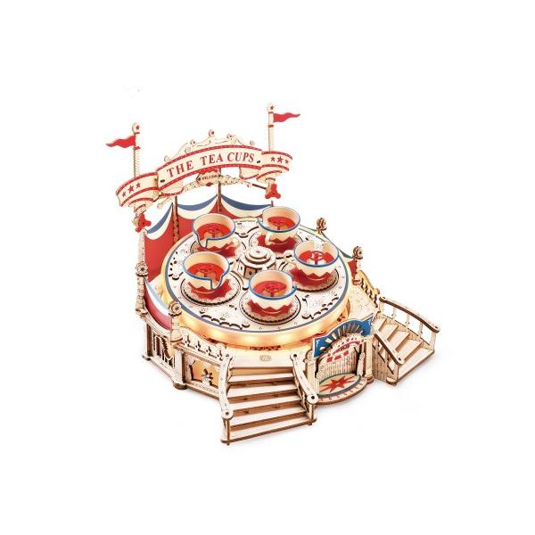 ■発送倉庫:GAME倉庫（※千葉県からの発送）■種別:ホビー■発売日:2023/09/08■メーカー:プラザクリエイト■対象年齢:14歳以上■説明:動く！音楽が流れる！LED付きウッドパズル  Robotime社の人気の3Dウッドパズルが日...