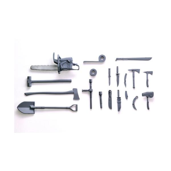 ■発送倉庫:GAME倉庫（※千葉県からの発送）■種別:ホビー■発売日:2025/08/21■メーカー:トミーテック■説明:今作は「白兵戦」がテーマ。 白兵戦で使用される各種近接武器と、塹壕構築などで使われる工具を1/12スケールで模型化しま...