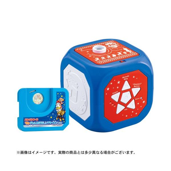 ■発送倉庫:玩具倉庫（※千葉県からの発送）■種別:おもちゃ■発売日:2024/04/20■メーカー:タカラトミー■対象年齢:3歳以上■説明:パウ・パトロール専用のホームシアターです。 天井いっぱいに広がるパウ・パトロールの世界！ チェイス達...