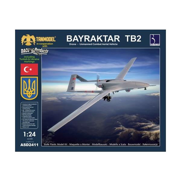 ■発送倉庫:GAME倉庫（※千葉県からの発送）■種別:ホビー■発売日:2022/09/21■メーカー:DACO■説明:【モデルについて】 モデルはウクライナ軍の運用で注目されるトルコの無人航空機(ドローン)、バイラクタル TB2を1/24ス...