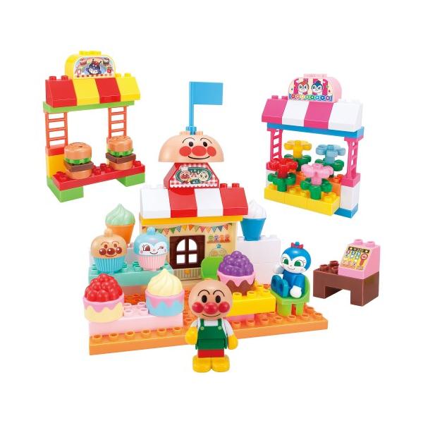 ■発送倉庫:玩具倉庫（※千葉県からの発送）■種別:おもちゃ■発売日:2024/09/14■メーカー:バンダイ■対象年齢:3歳以上■説明:ブロックラボより、 「ブロックたくさん！あそびがいっぱい！アンパンマンとカラフルなおみせやさんブロック」...