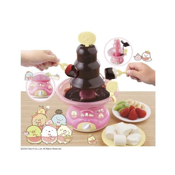 ■発送倉庫:玩具倉庫（※千葉県からの発送）■種別:おもちゃ■発売日:2024/12/19■メーカー:メガハウス■対象年齢:8歳以上■説明:かわいいすみっコぐらしといっしょにチョコレートパーティが楽しめるチョコファウンテンです。 組み立てはカ...