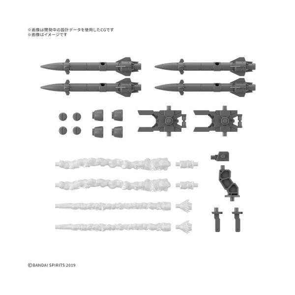 ■発送倉庫:GAME倉庫（※千葉県からの発送）■種別:ホビー■発売日:2025/08/30■メーカー:BANDAI SPIRITS■対象年齢:8歳以上■説明:ミサイルに特化したオプションパーツセットが登場！ 組み替え可能なミサイルに加えてエ...
