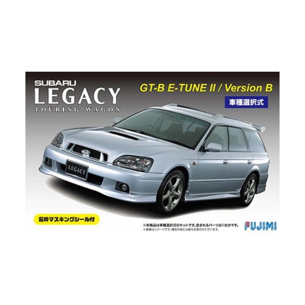 ■発送倉庫:GAME倉庫（※千葉県からの発送）■種別:ホビー■発売日:2023/09/04■メーカー:フジミ模型■説明:レガシィのGT-B E-tuneII / Version Bをパーツ選択により選択可能。また、新たに窓枠のマスキングシー...