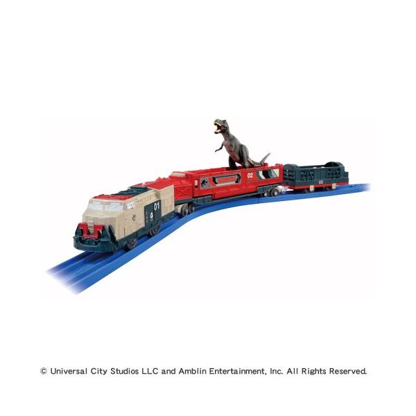 ■発送倉庫:玩具倉庫（※千葉県からの発送）■種別:おもちゃ■発売日:2025/06/28■メーカー:タカラトミー■対象年齢:3歳以上■説明:プラレールと映画『ジュラシック・ワールド/復活の大地』のコラボレーション商品が登場です。 2両目のロ...