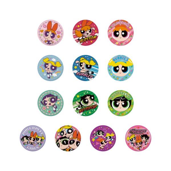 ■発送倉庫:玩具倉庫（※千葉県からの発送）■種別:おもちゃ■発売日:2025/10/27■メーカー:バンダイ■説明:パワーパフガールズから刺繍缶バッジビスケットが新登場！ ブロッサム、バブルス、バターカップのソロデザインはもちろん、3人の集...