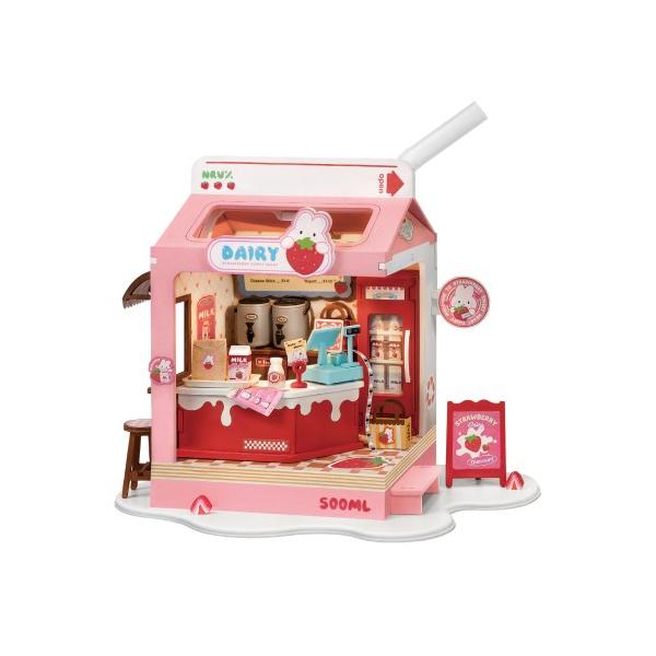 ■発送倉庫:GAME倉庫（※千葉県からの発送）■種別:ホビー■発売日:2024/11/13■メーカー:プラザクリエイト■対象年齢:14歳以上■説明:初心者にも作りやすい、かわいい牛乳パックみたいなデザインのミニチュアハウス！  うさぎのマー...