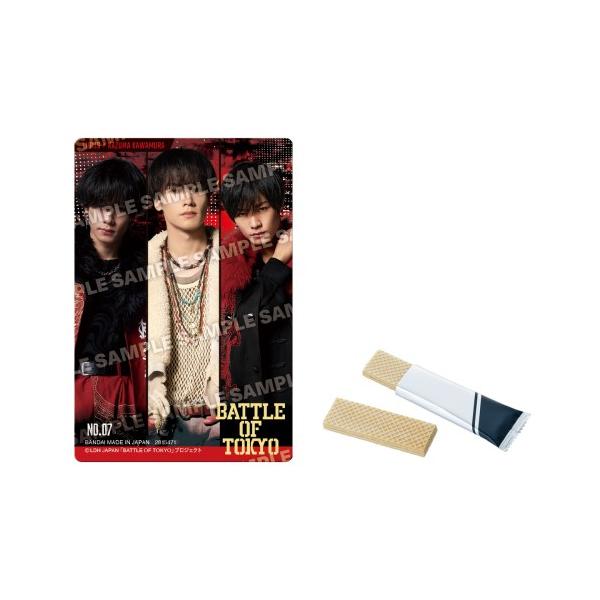 ■発送倉庫:玩具倉庫（※千葉県からの発送）■種別:おもちゃ■発売日:2025/11/24■メーカー:バンダイ■説明:「BATTLE OF TOKYO」のカード付きツインウエハース登場！ 両面フルデザインのメタリックプラカードで、全45種のラ...